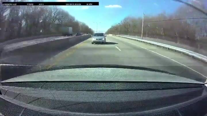 Dash Cam Records Accident Involving Reckless Teen Driver